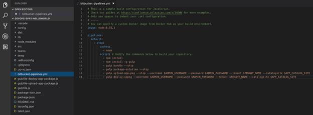 Deploy SharePoint Framework Web Part Using Bitbucket Pipelines And Deployments